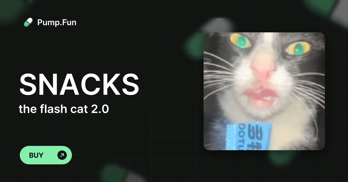 the flash cat 2.0 (SNACKS) - Pump