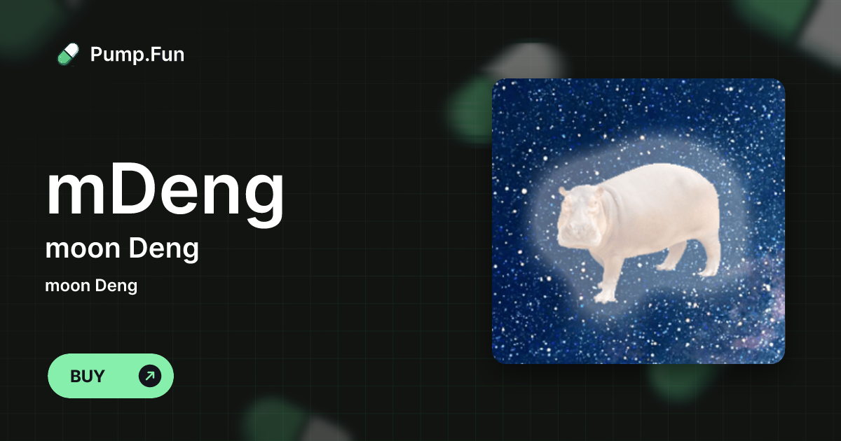 moon Deng (mDeng) - Pump