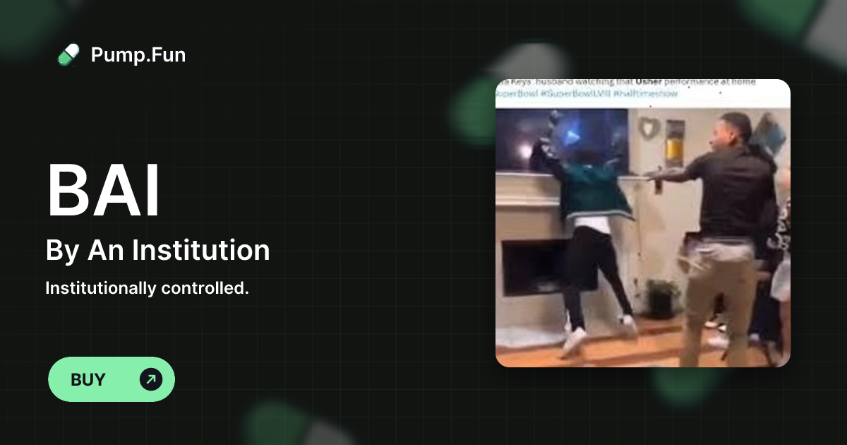 By An Institution (BAI) - Pump