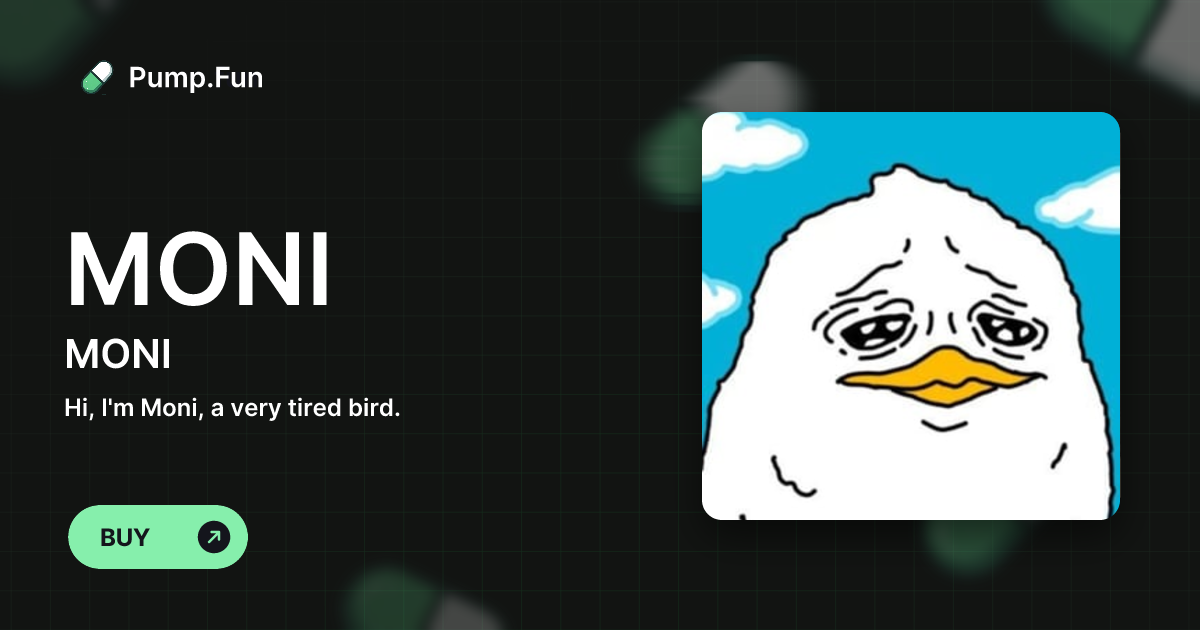 MONI (MONI) - Pump