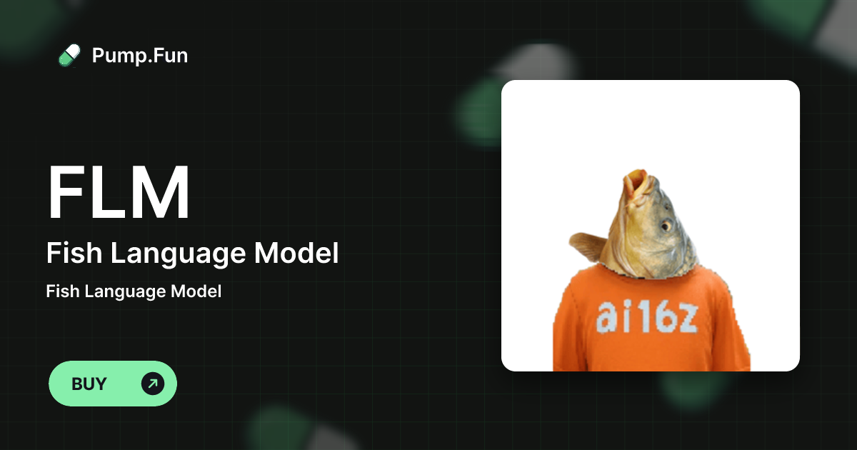 Fish Language Model (FLM) - Pump