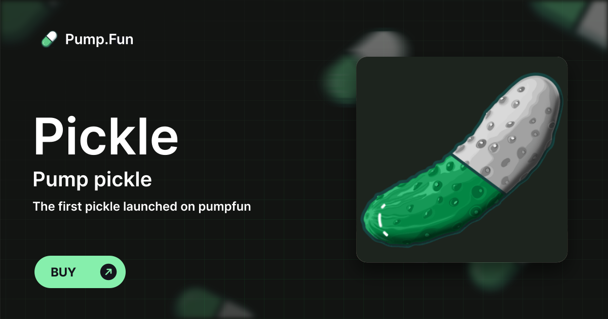 Pump pickle (Pickle) - Pump
