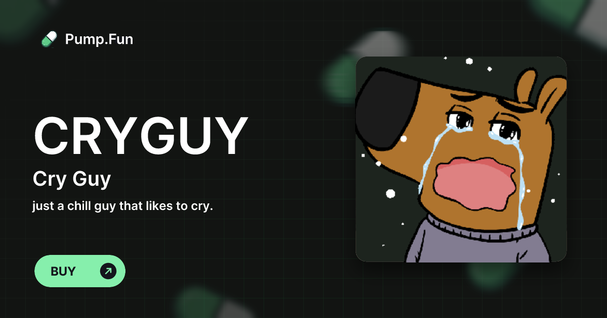 Cry Guy (CRYGUY) - Pump