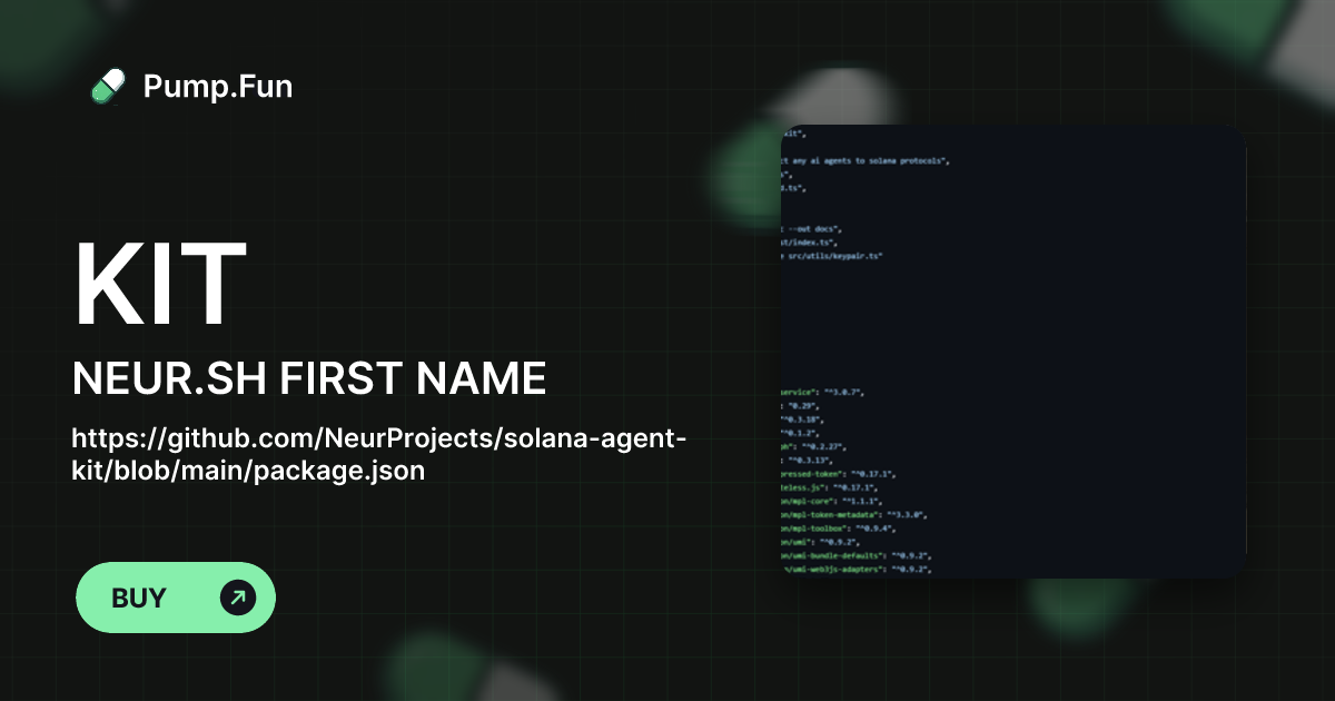 NEUR.SH FIRST NAME (KIT) - Pump