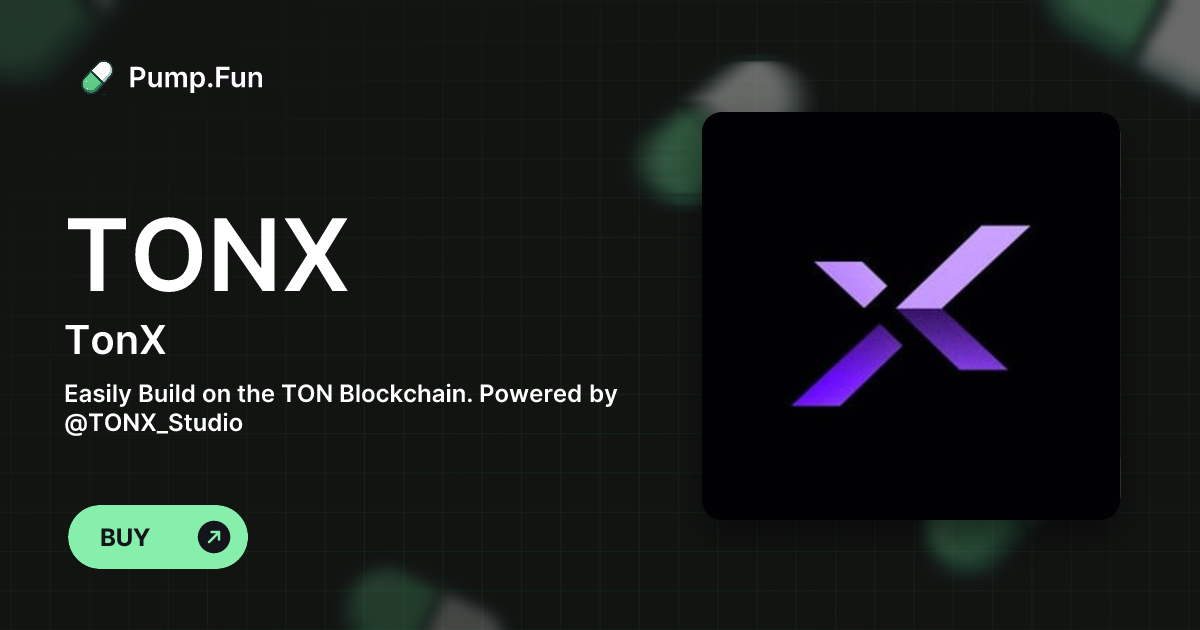 TonX (TONX) - Pump