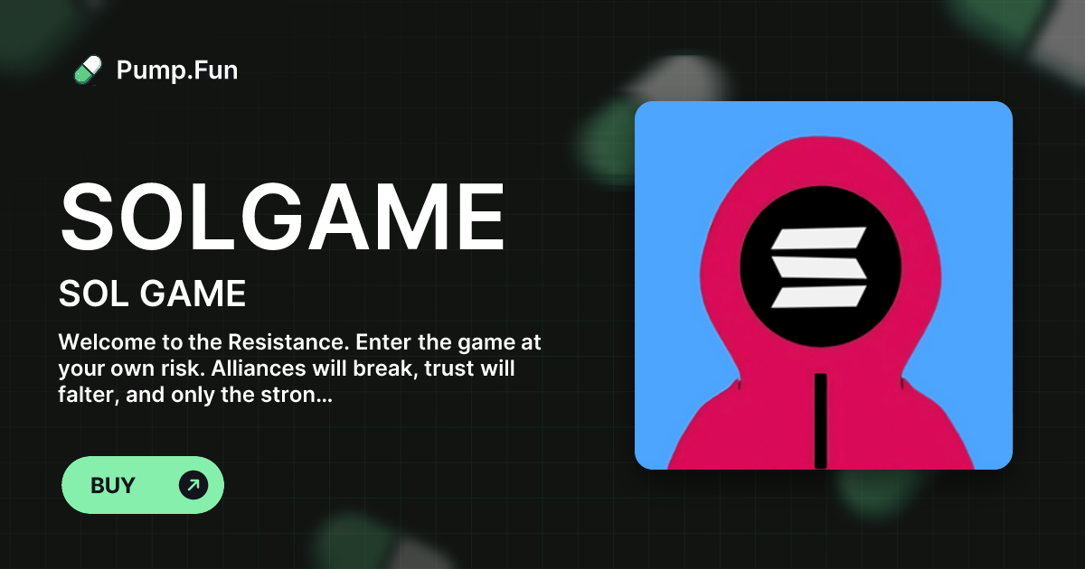SOL GAME (SOLGAME) - Pump
