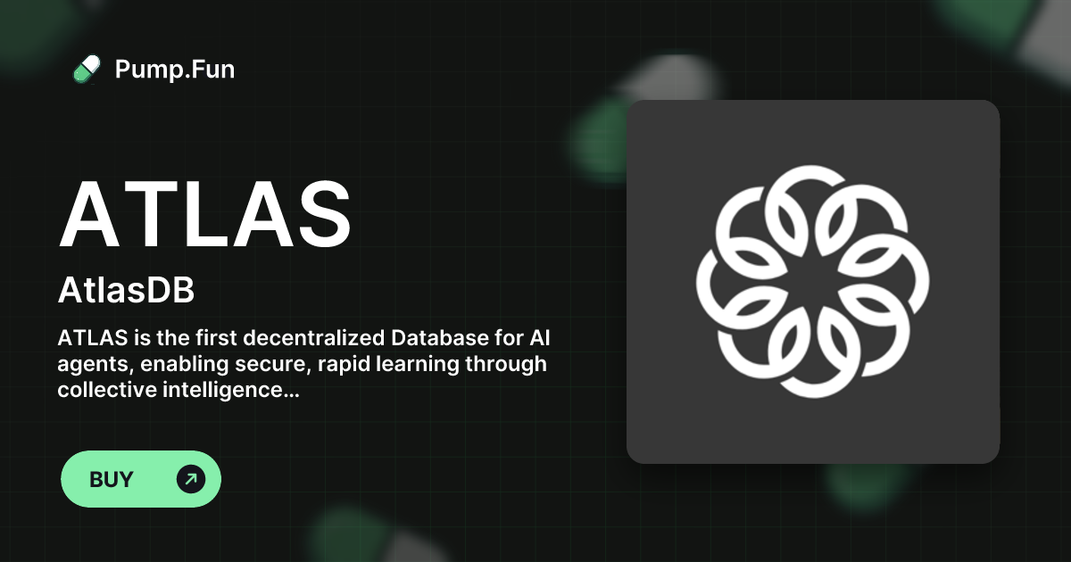 AtlasDB (ATLAS) - Pump