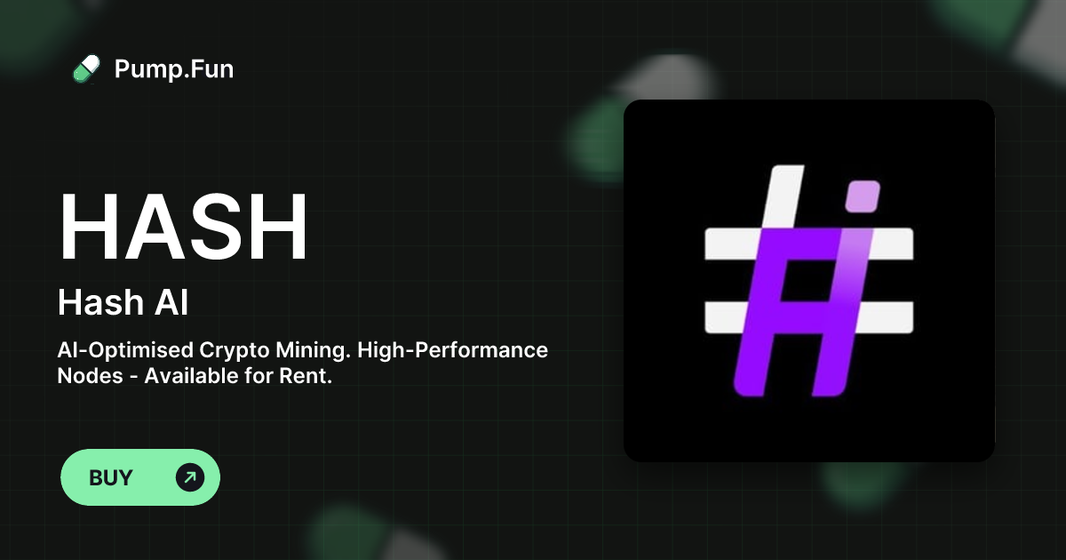 Hash AI (HASH) - Pump