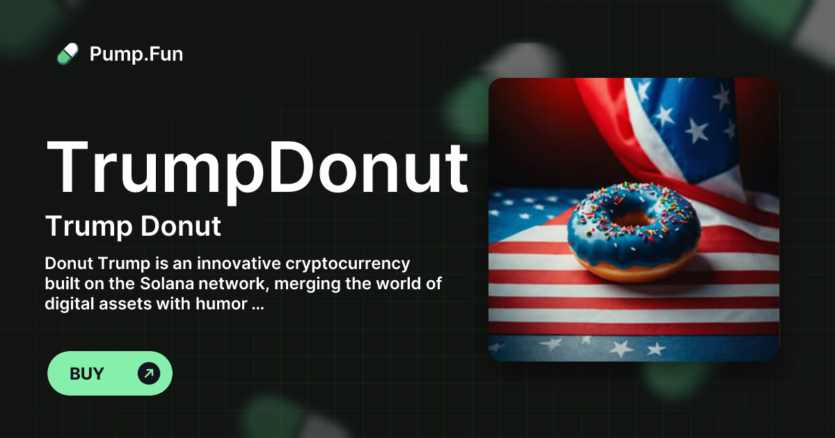 Trump Donut (TrumpDonut) - Pump