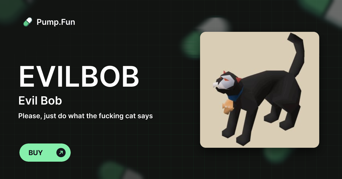 Evil Bob (EVILBOB) - Pump