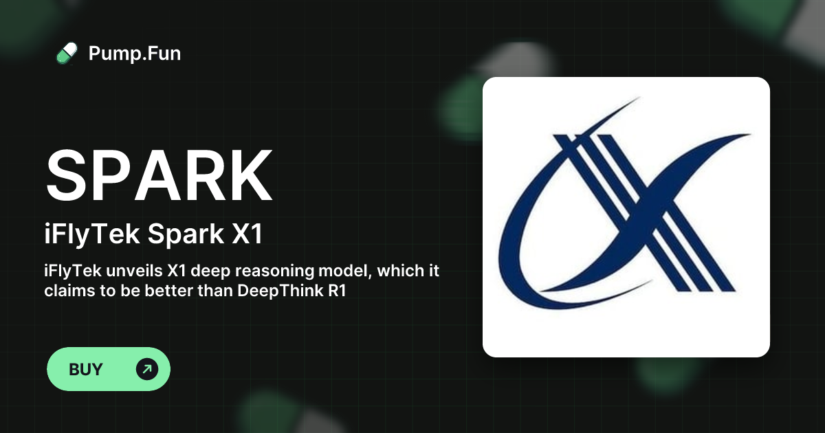 iFlyTek Spark X1 (SPARK) - Pump