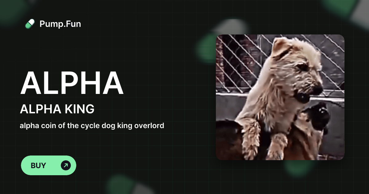 ALPHA KING (ALPHA) - Pump