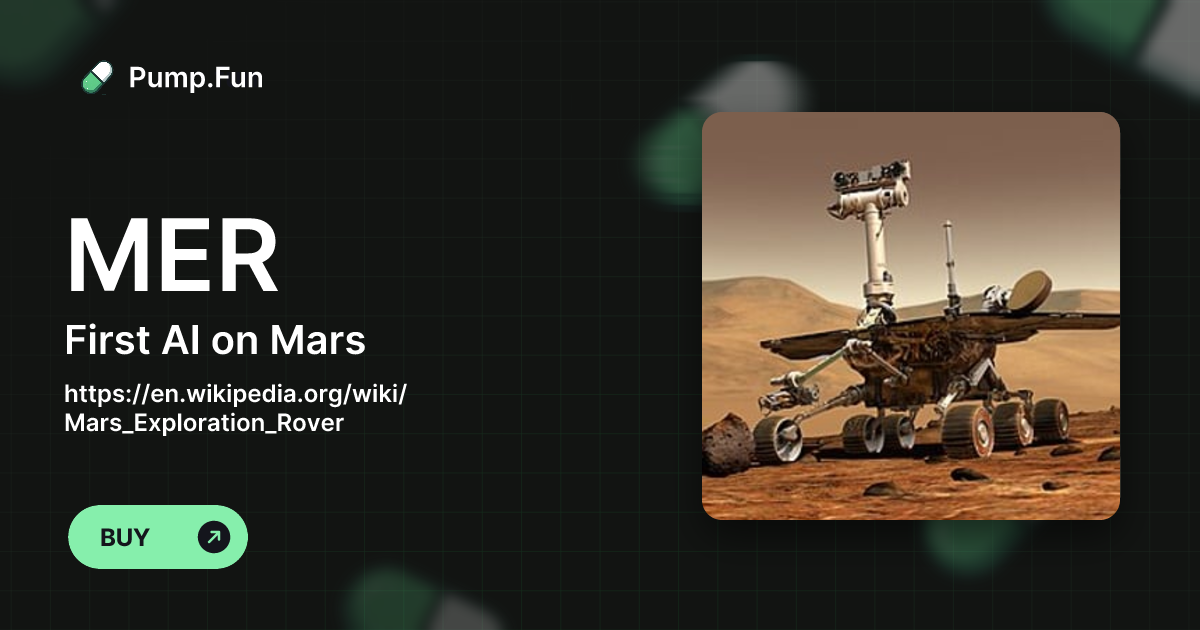 First AI on Mars (MER) - Pump