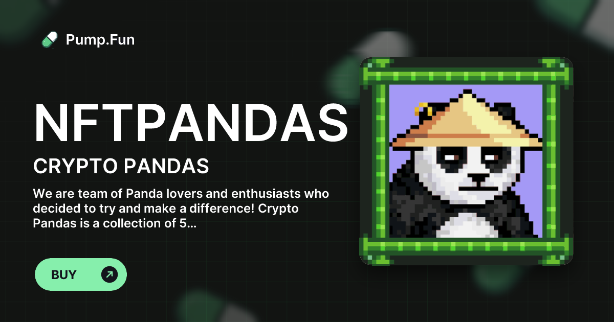 CRYPTO PANDAS (NFTPANDAS) - Pump