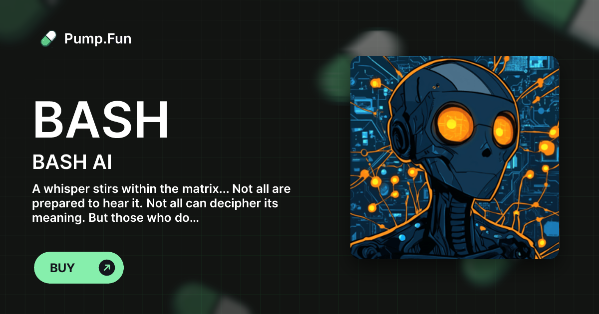 BASH AI (BASH) - Pump