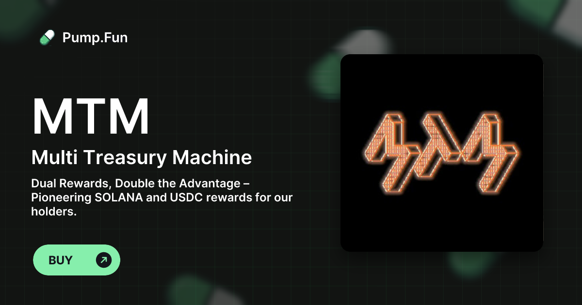 Multi Treasury Machine (MTM) - Pump