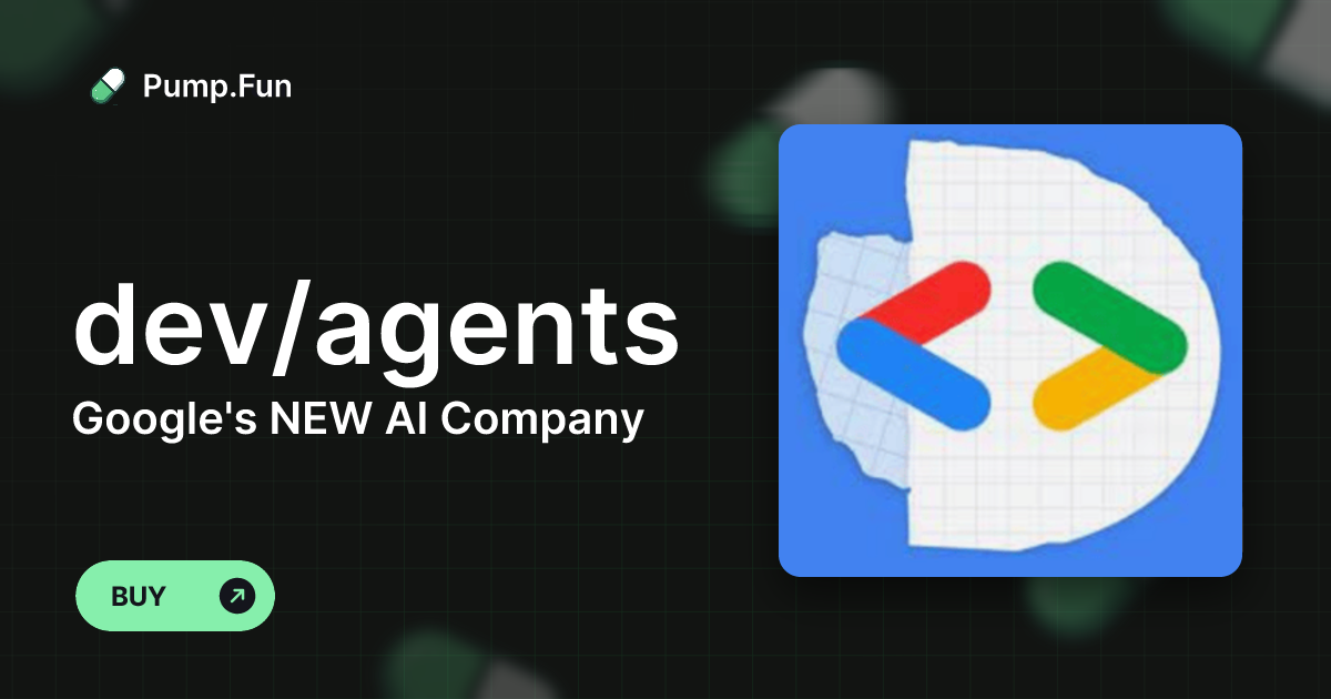 Google's NEW AI Company (dev/agents) - Pump