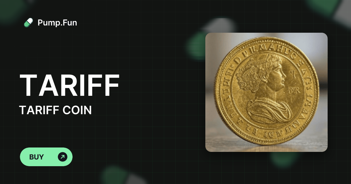 TARIFF COIN (TARIFF) - Pump