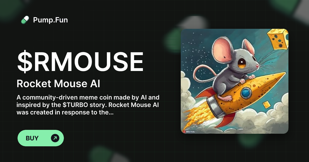 Rocket Mouse AI ($RMOUSE) - Pump