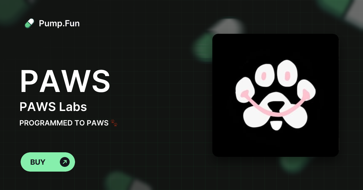 PAWS Labs (PAWS) - Pump