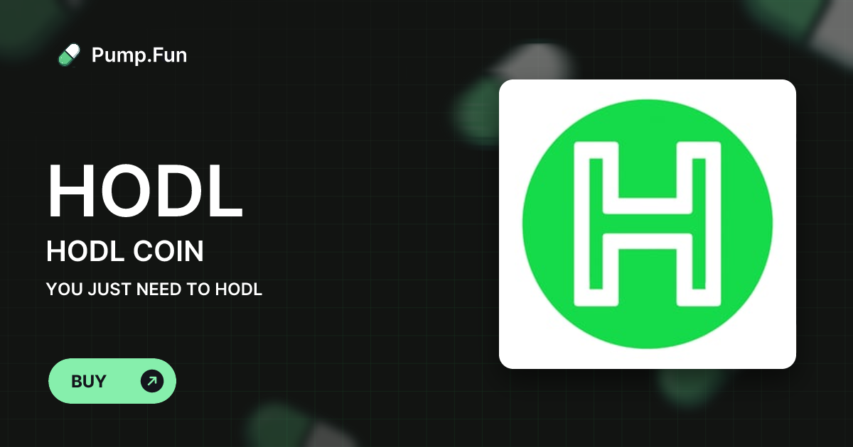 HODL COIN (HODL) - Pump