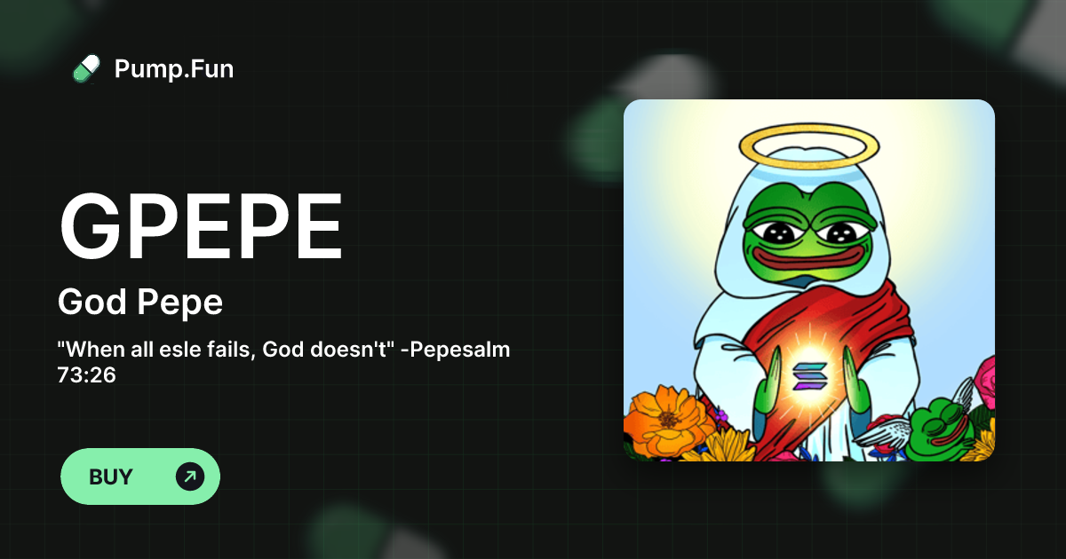 God Pepe (GPEPE) - Pump