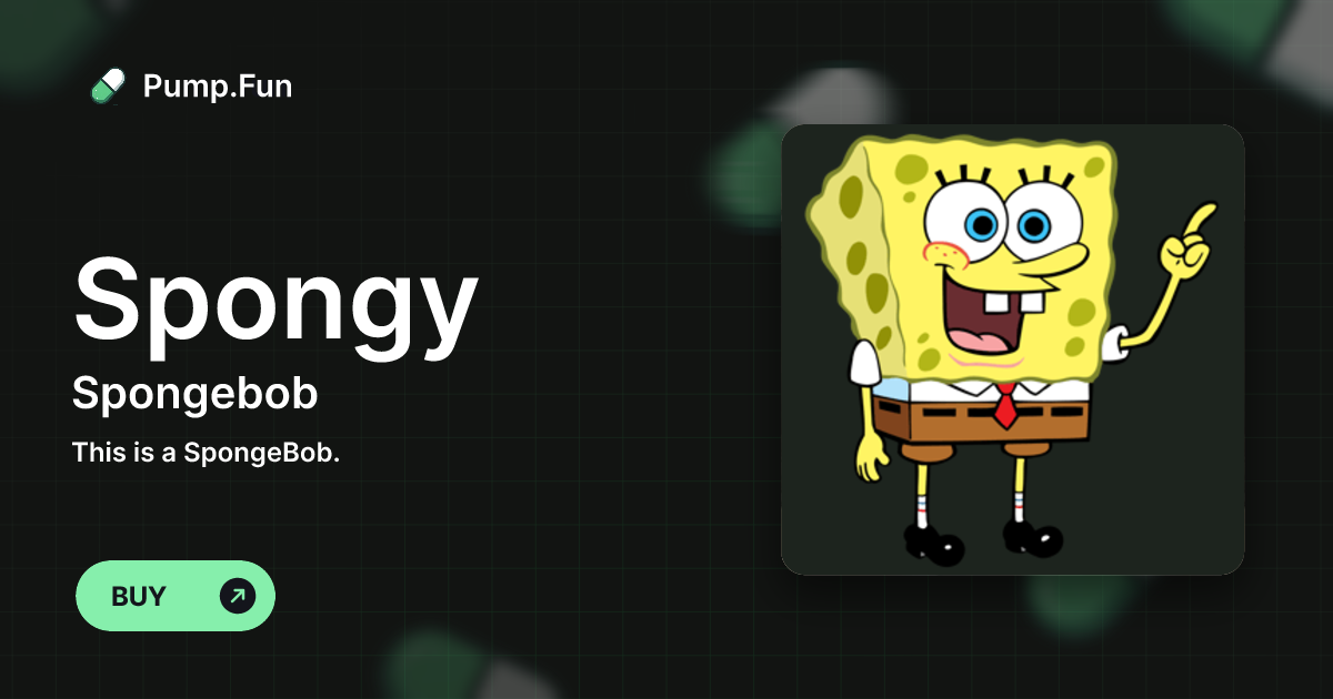 Spongebob (Spongy) - Pump