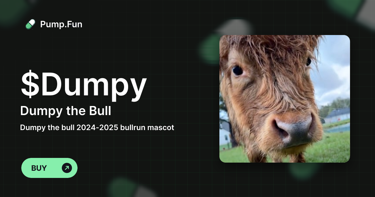 Dumpy the Bull ($Dumpy) - Pump