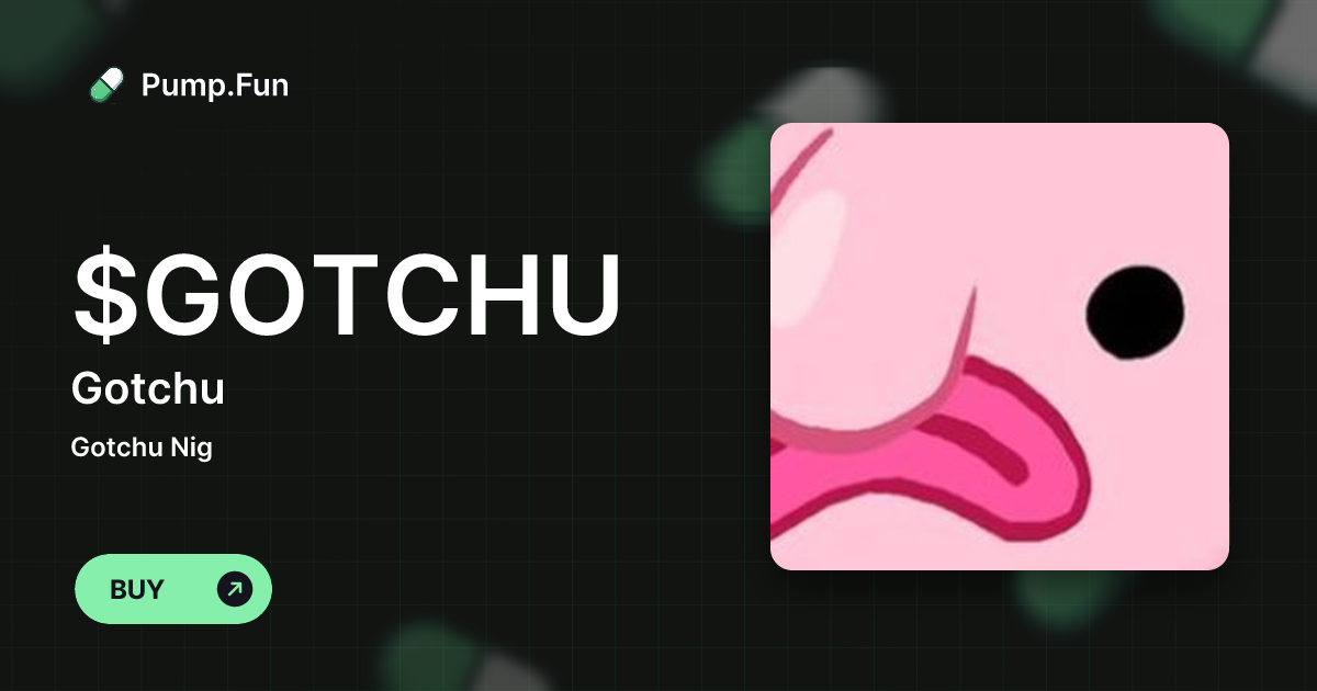 Gotchu ($GOTCHU) - Pump