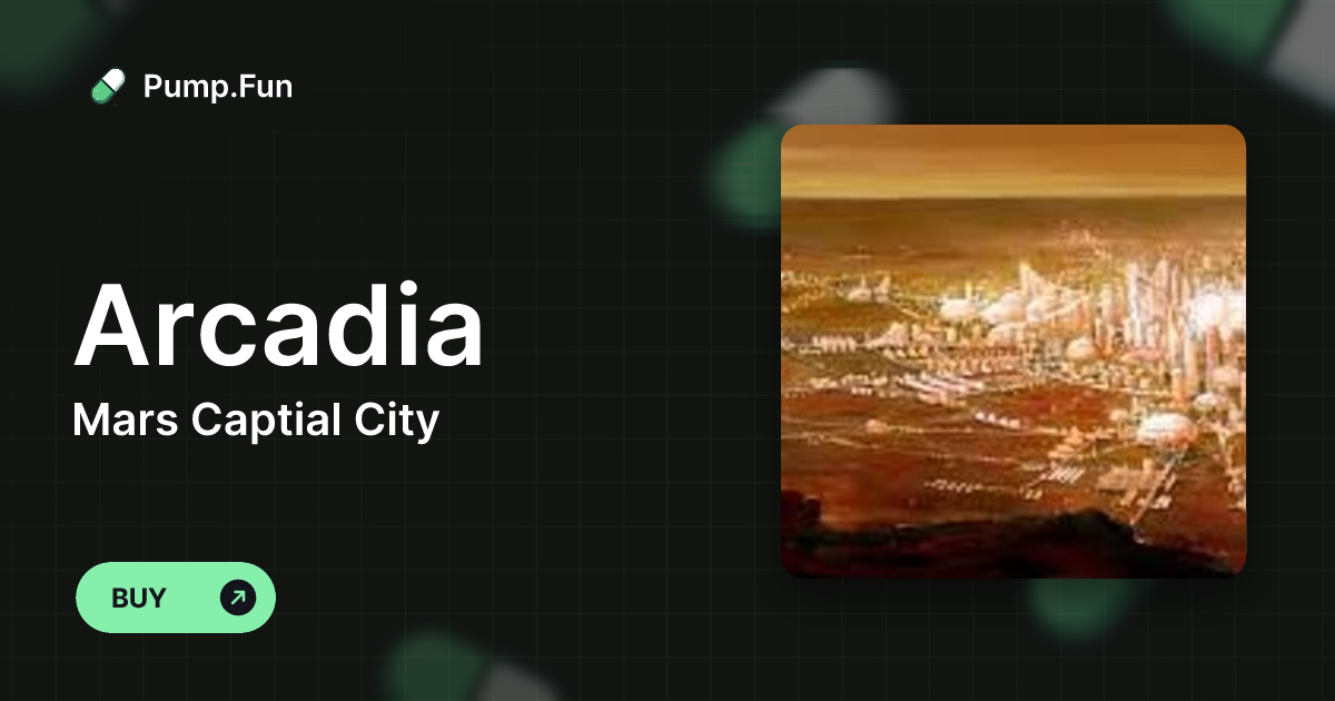 Mars Captial City (Arcadia ) - Pump