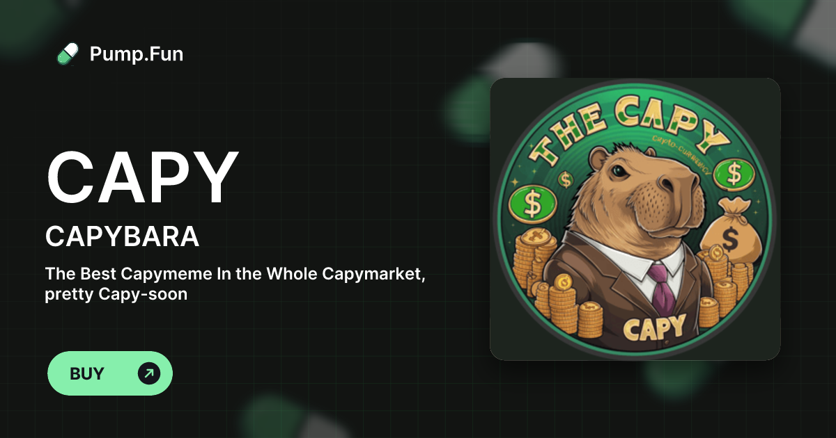 CAPYBARA (CAPY) - Pump