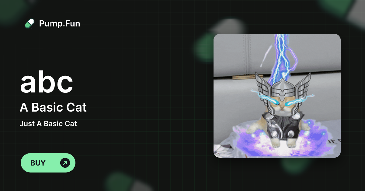 A Basic Cat (abc) - Pump
