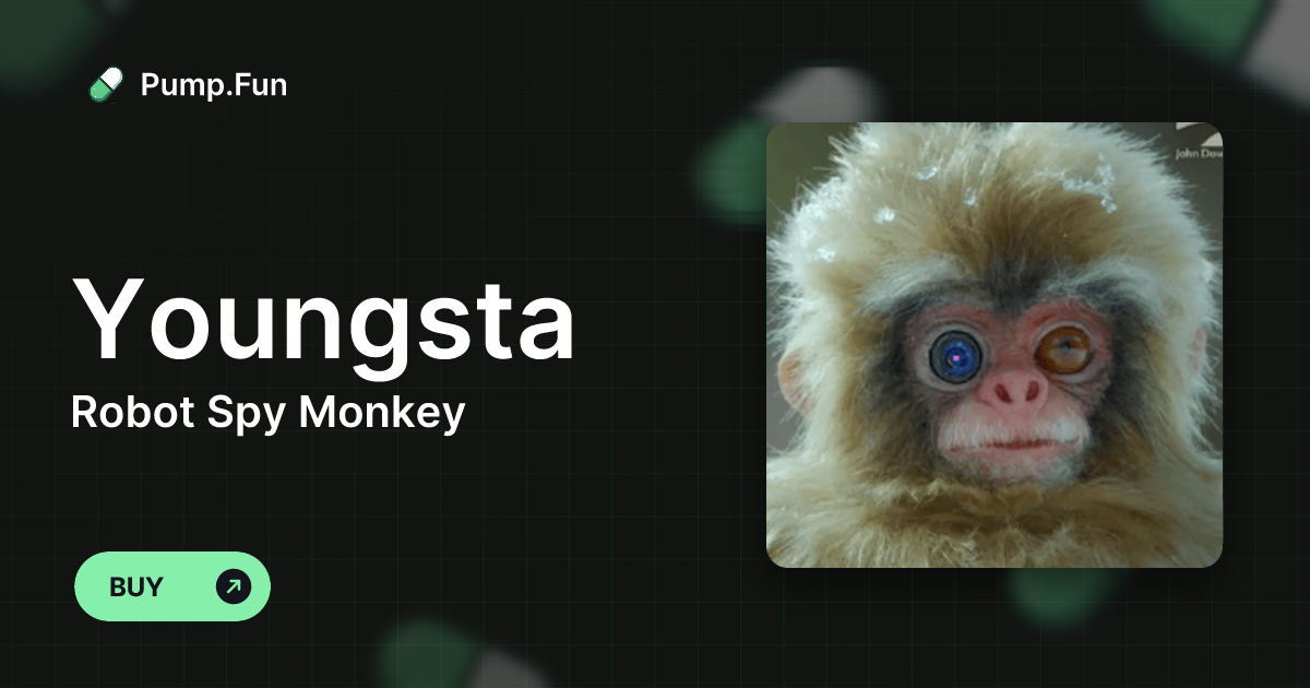 Robot Spy Monkey (Youngsta) - Pump