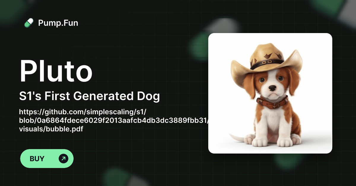 S1's First Generated Dog (Pluto) - Pump