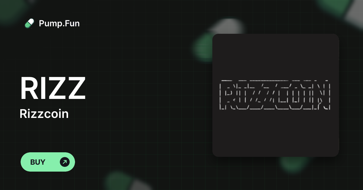 Rizzcoin (RIZZ) - Pump