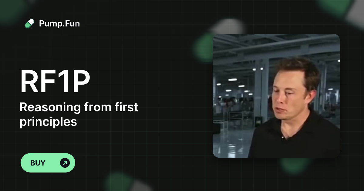 Reasoning from first principles (RF1P) - Pump