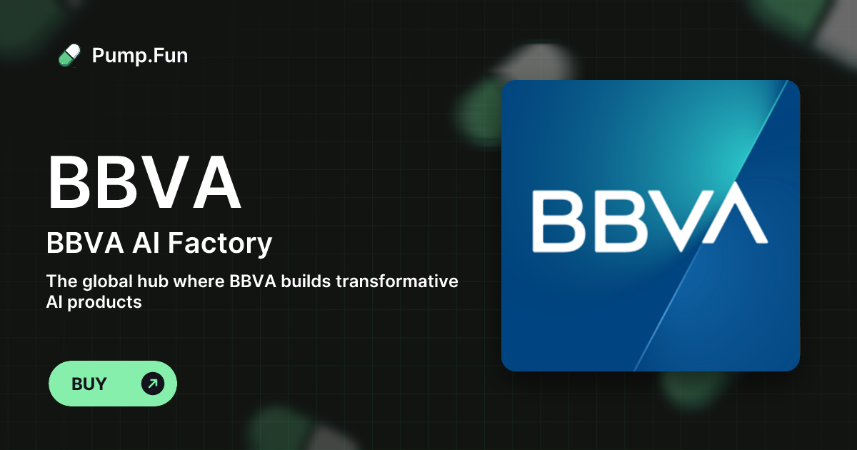 BBVA AI Factory (BBVA) - Pump