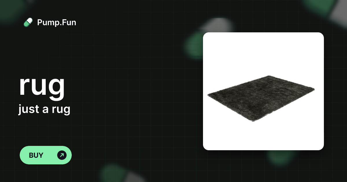 just a rug (rug) - Pump