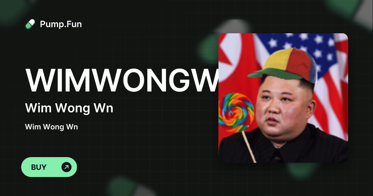 Wim Wong Wn (WIMWONGWN) - Pump