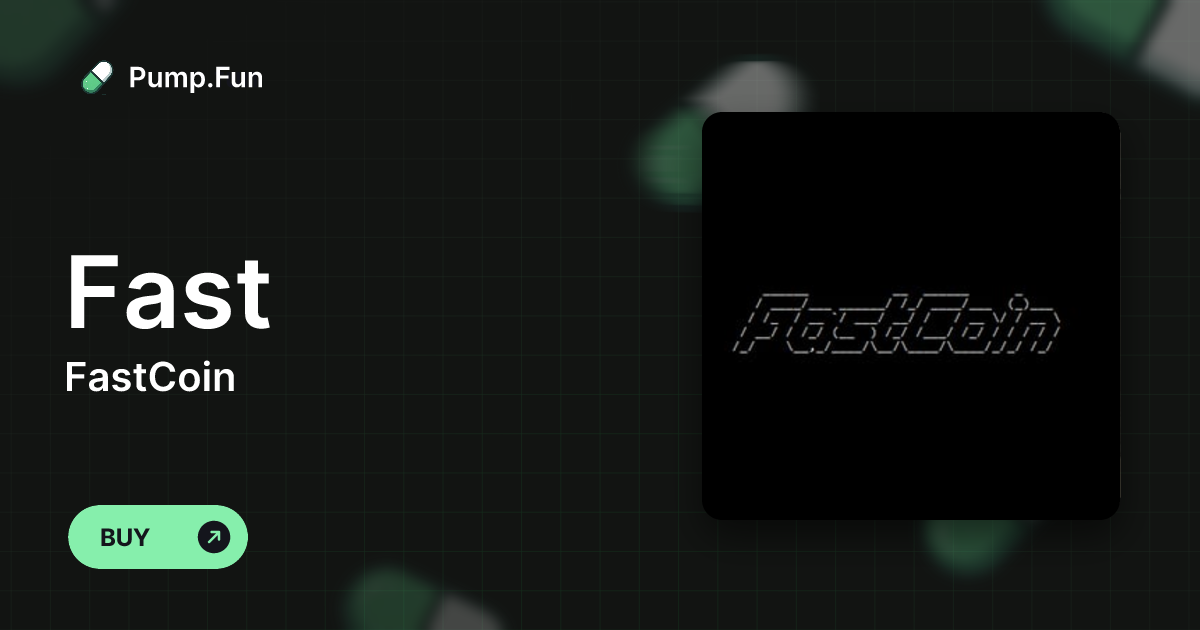 FastCoin (Fast) - Pump