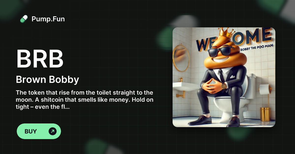 Brown Bobby (BRB) - Pump