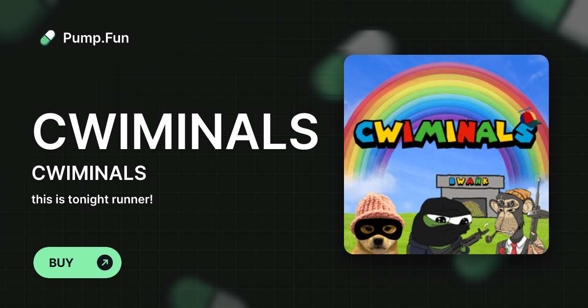 CWIMINALS (CWIMINALS) - Pump
