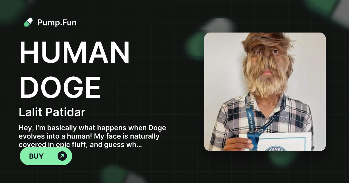 Lalit Patidar (HUMAN DOGE) - Pump