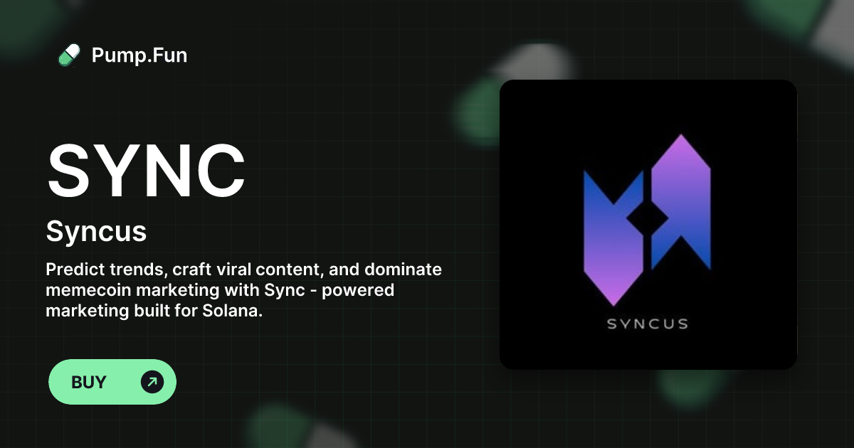 Syncus (SYNC) - Pump