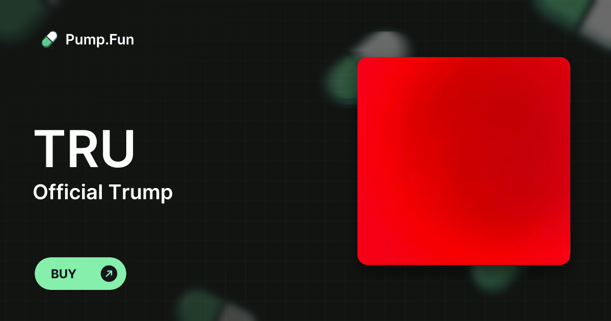 Official Trump (TRU) - Pump