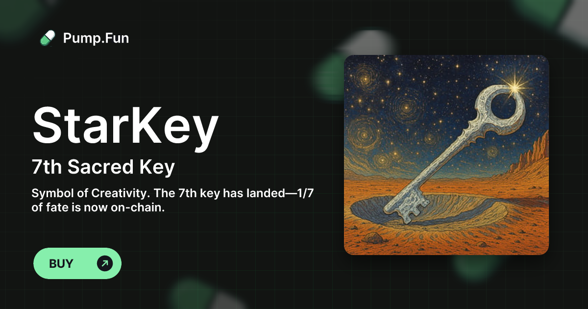 7th Sacred Key (StarKey) - Pump