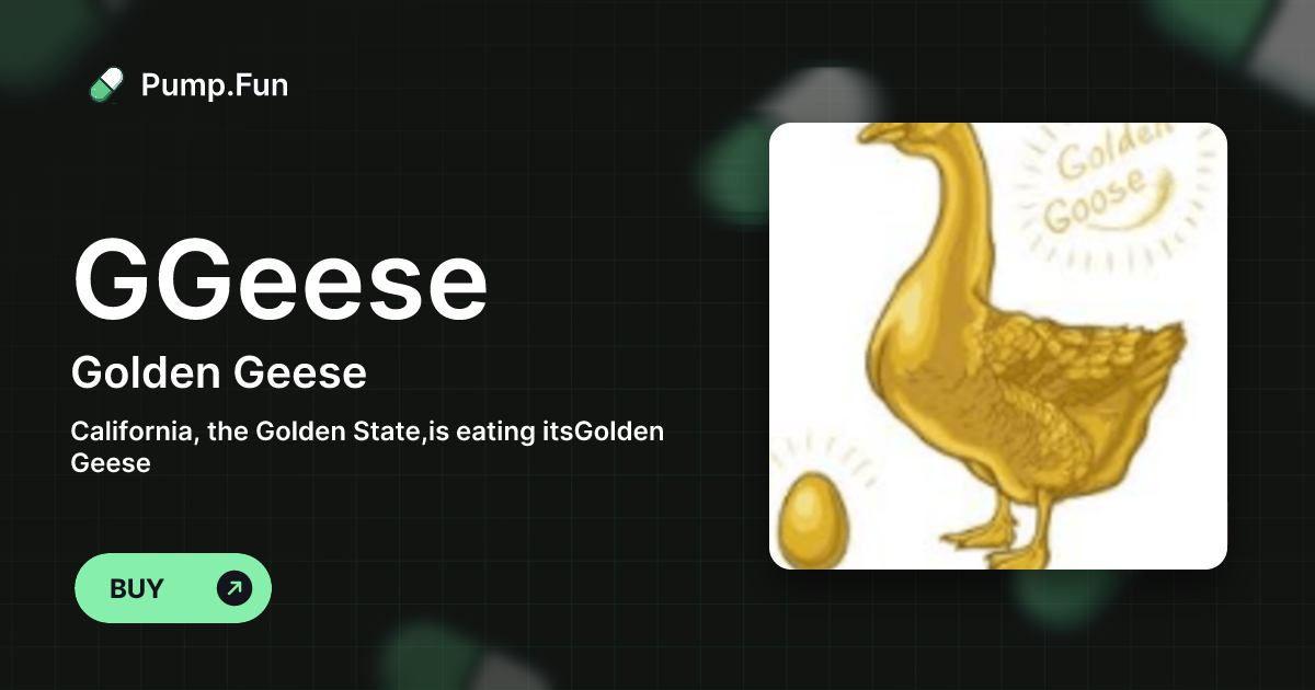 Golden Geese (GGeese) - Pump