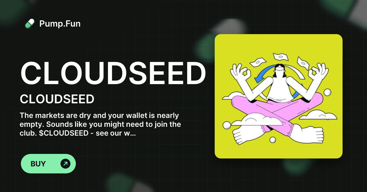 CLOUDSEED (CLOUDSEED) - Pump