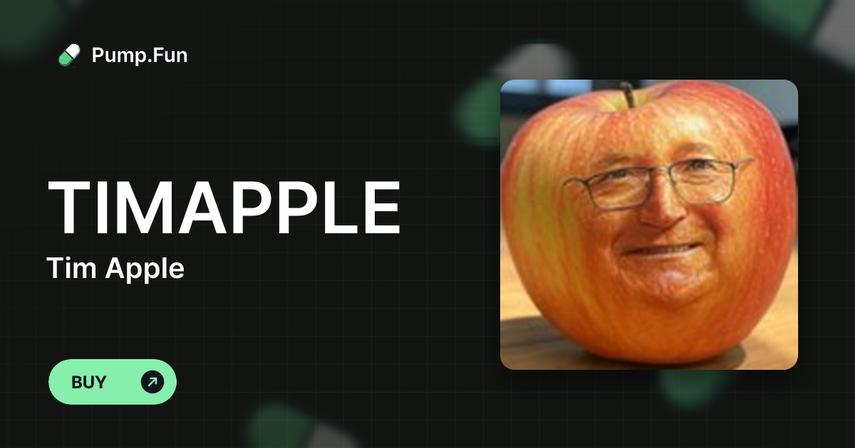 Tim Apple (TIMAPPLE) - Pump