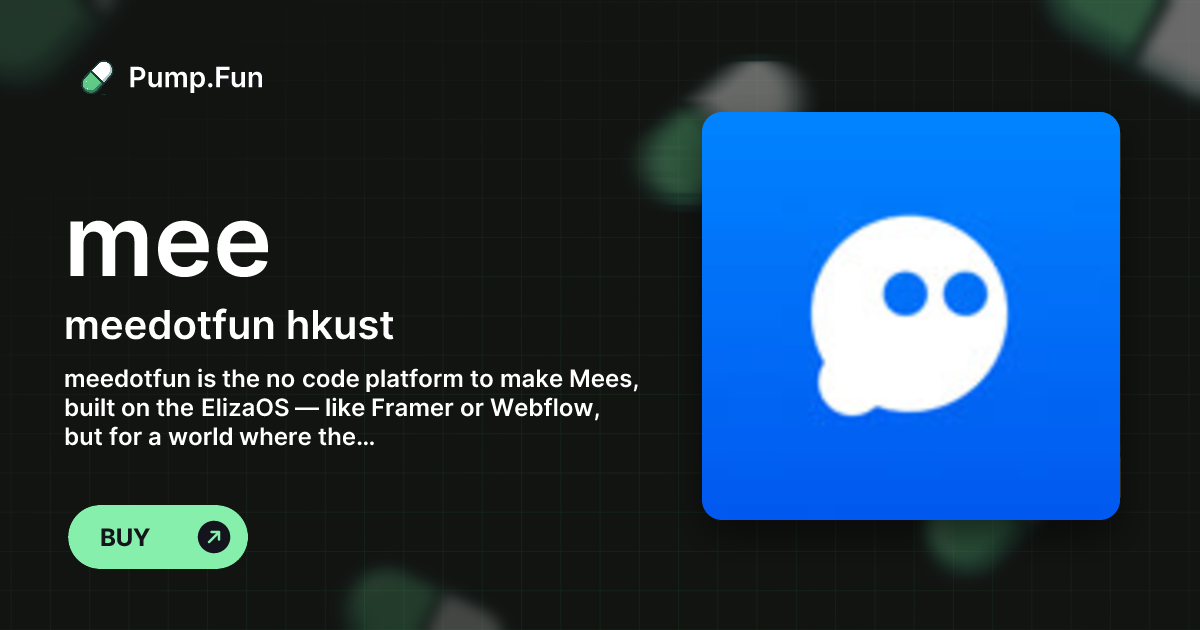 meedotfun hkust (mee) - Pump